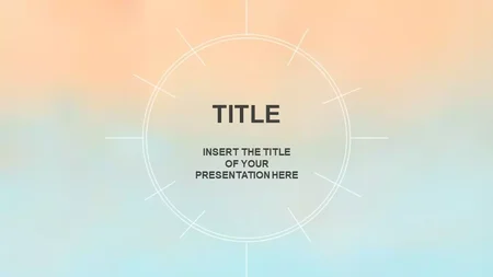 Simple Clean Presentation Template | Google Slides Themes