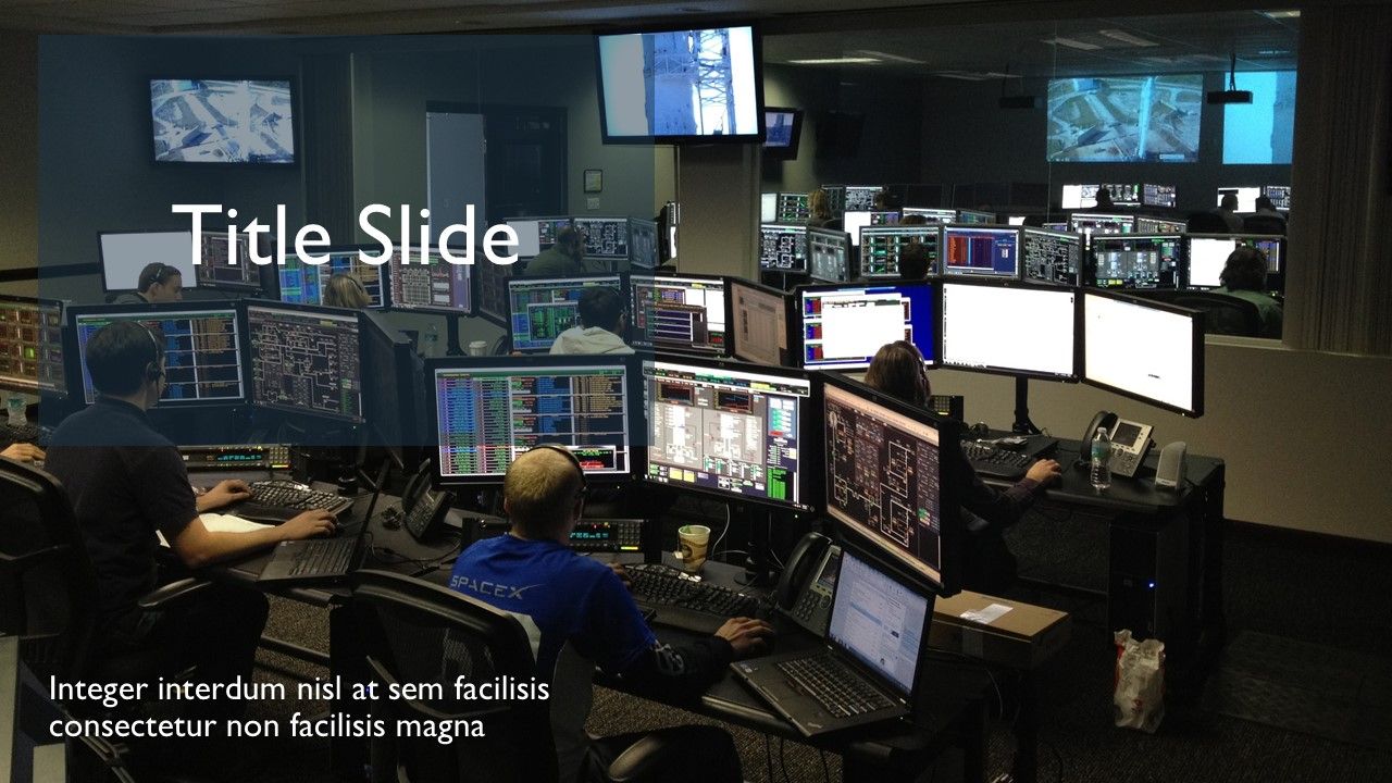 Internet Data Center Presentation Template | Google Slides Themes