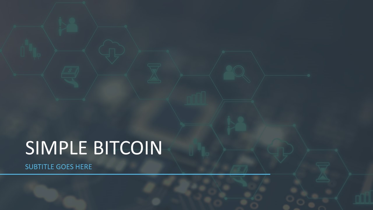 Simple Bitcoin Presentation Presentation Template | Google Slides Themes