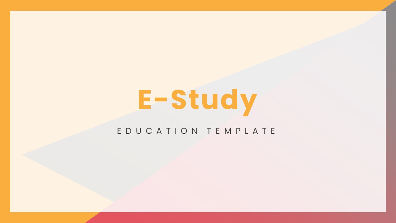 Online Study Presentation Template | Google Slides Themes