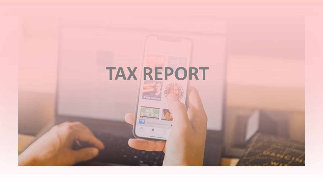 Tax Report Presentation Template | Google Slides Themes