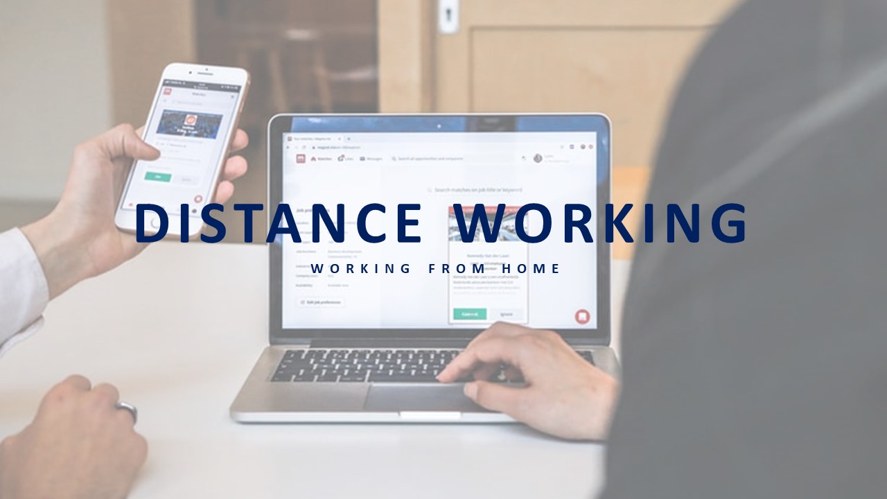 Distance Working Presentation Template | Google Slides Themes