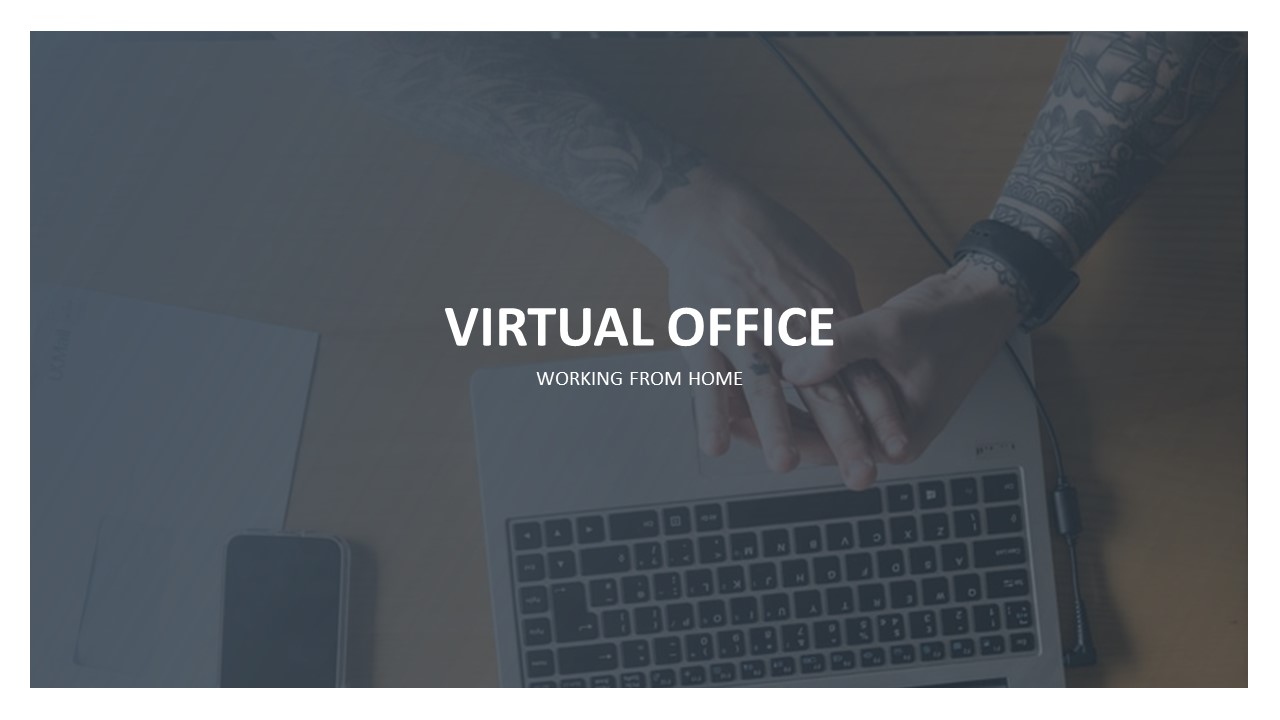 Virtual Office Presentation Template | Google Slides Themes