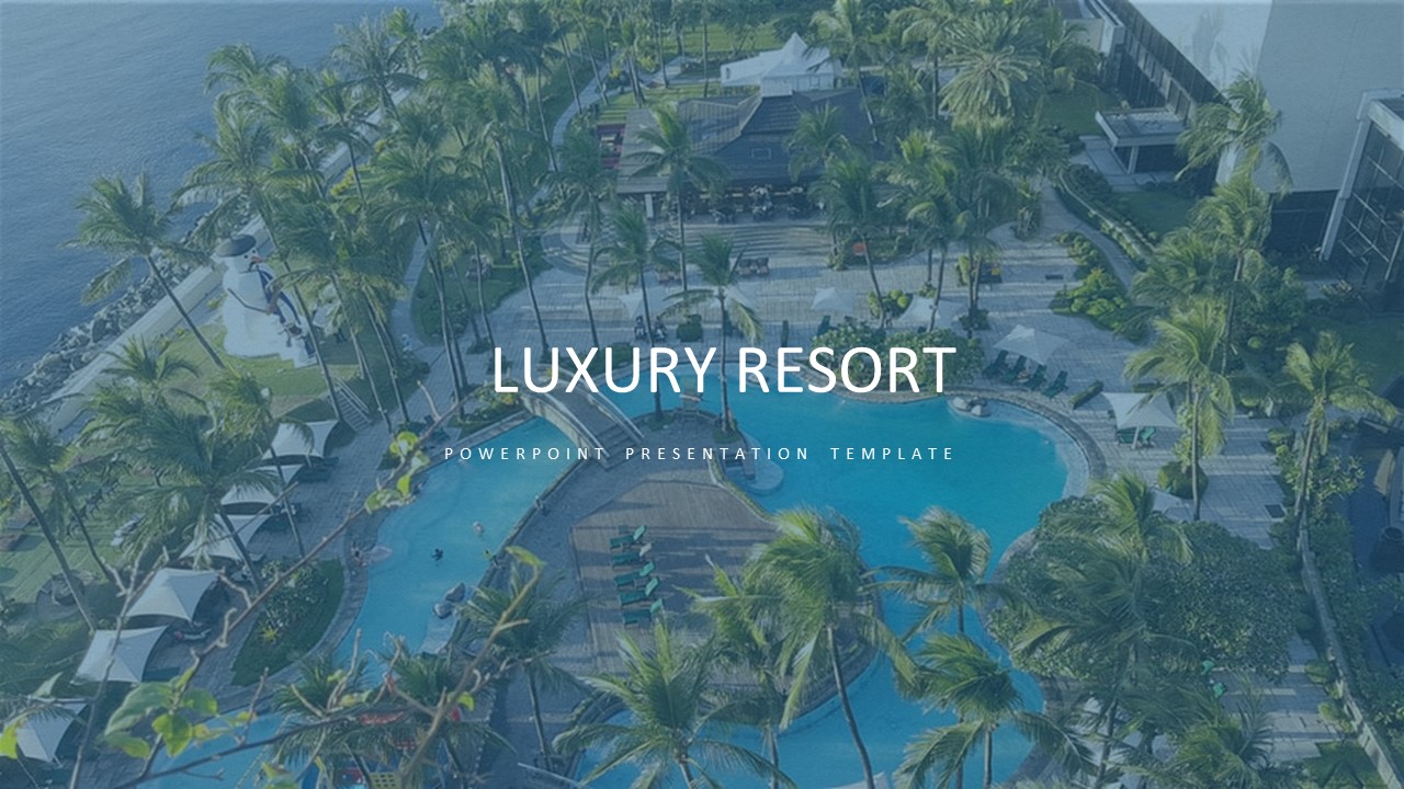 Luxury Resort Presentation Template | Google Slides Themes