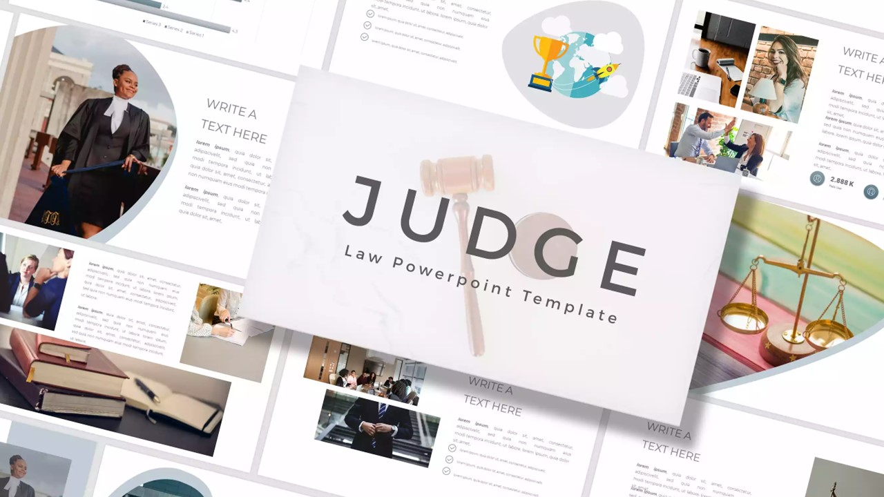 Judge Presentation Template | Google Slides Themes