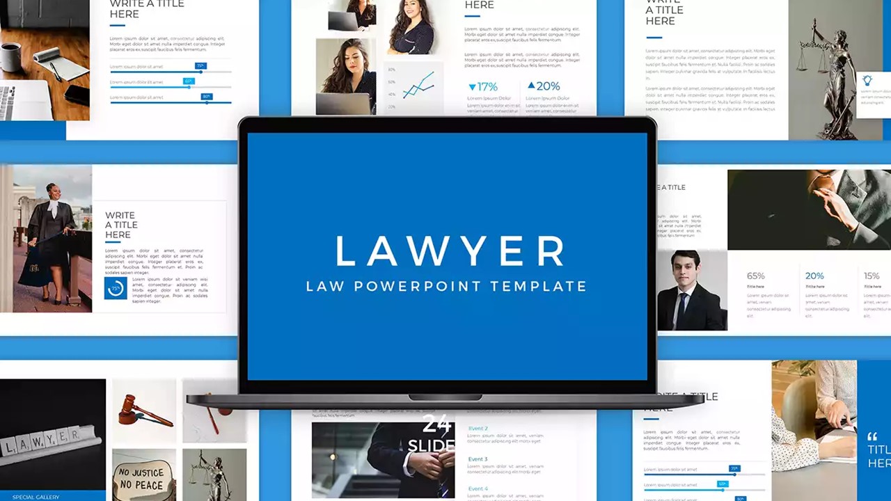 Lawyer Presentation Template | Google Slides Themes