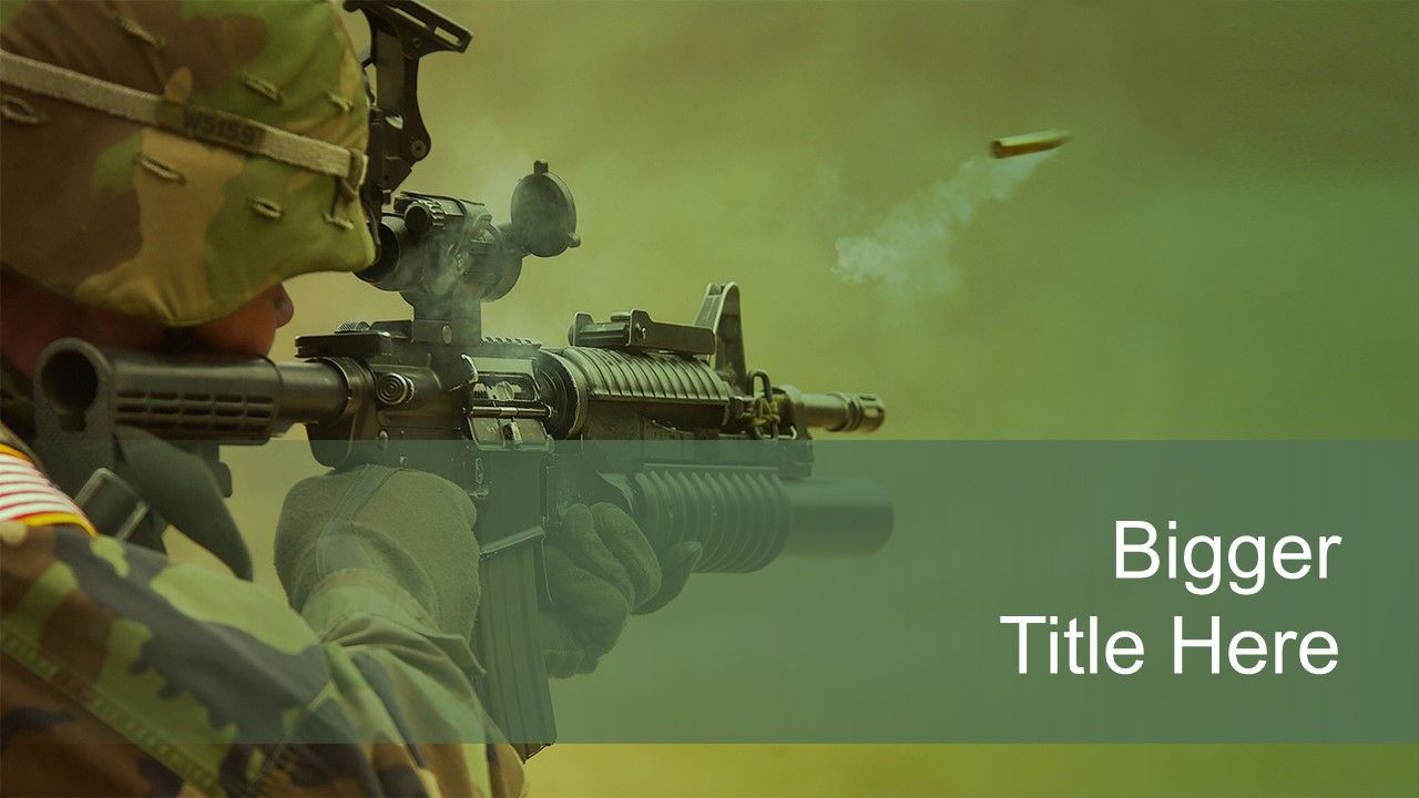Conflict Weapon Presentation Template | Google Slides Themes
