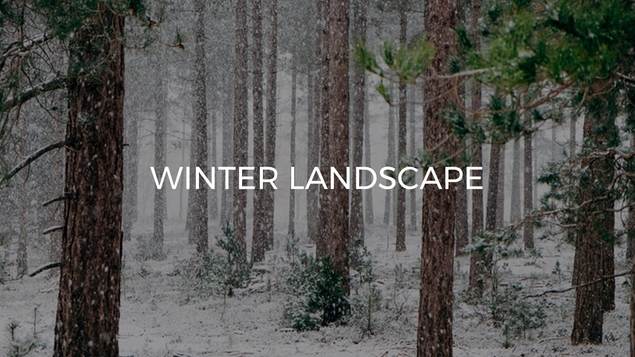 Winter Landscape Presentation Template | Google Slides Themes