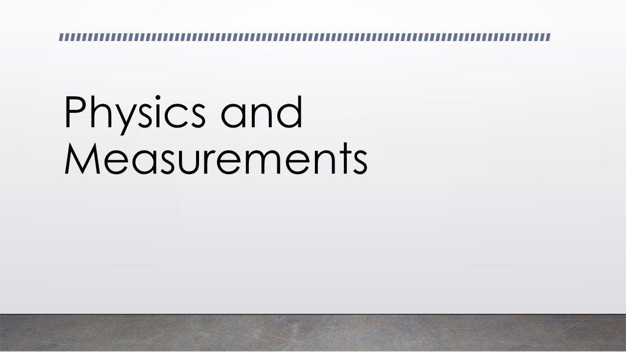 Units Measure Presentation Template | Google Slides Themes