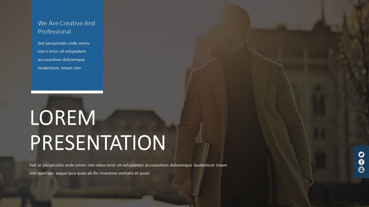 Company Simple Presentation Template | Google Slides Themes