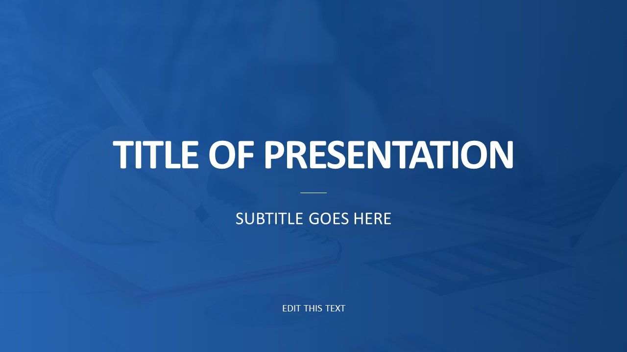 Minimal Simple Presentation Template | Google Slides Themes
