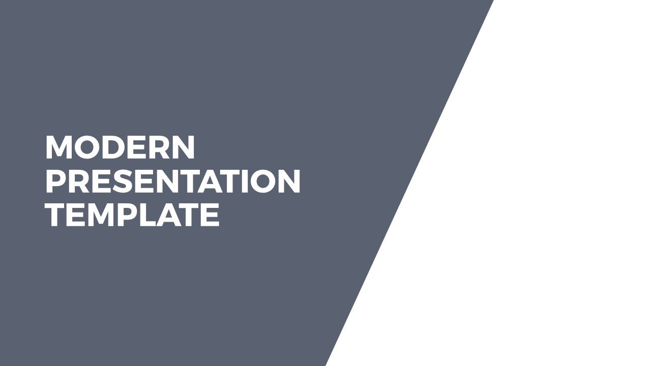 Creative Modern Idea Presentation Template | Google Slides Themes